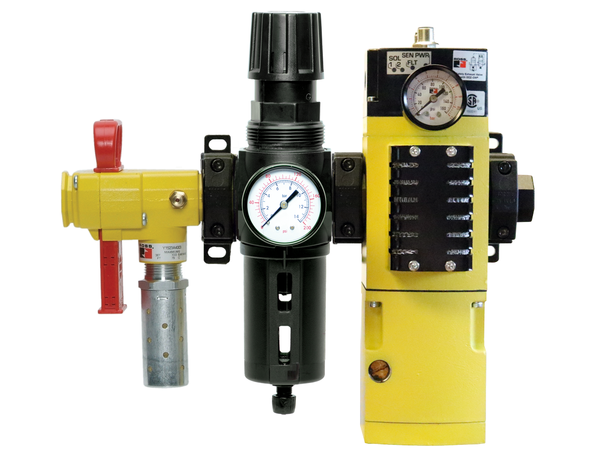 M35SLF4U50GAEXCCTA Safe Air Entry Assembly with M35 Series Safe Exhaust Valve for Safety ...