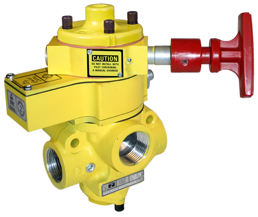 SV27DC3L5405ASAA SV27 Series Single Valve for Safety Category. 2 PL c, External Monitoring with ...